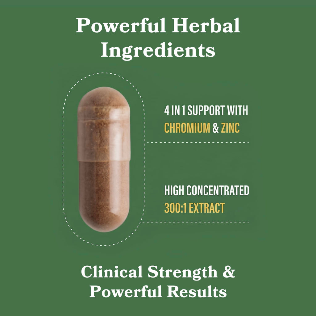 herbal supplement for balanced blood sugar