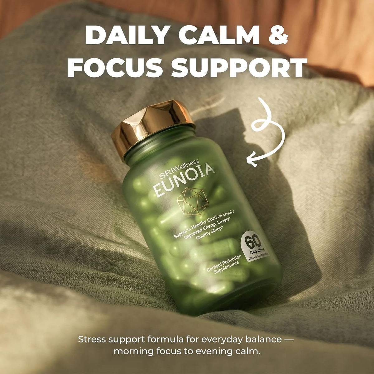 herbal supplement for balanced cortisol