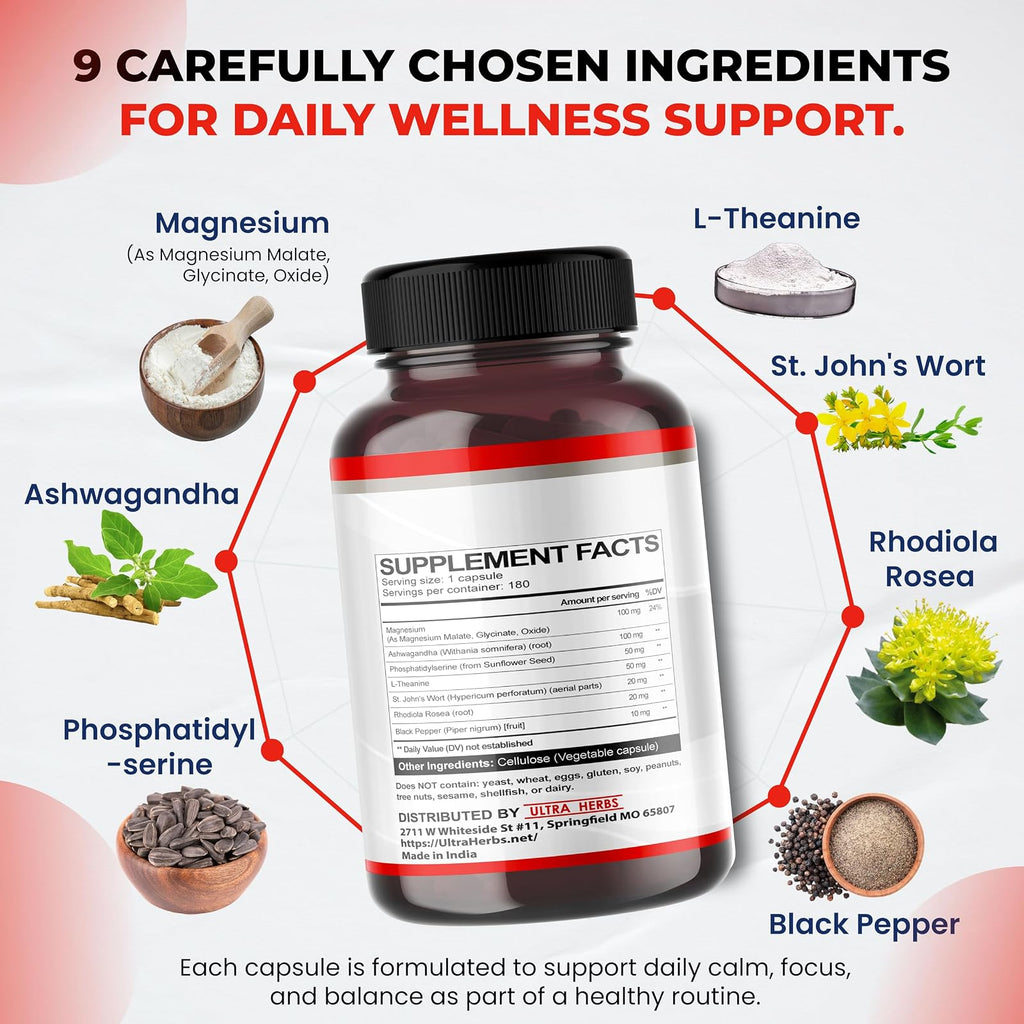 herbal supplement for balanced mood