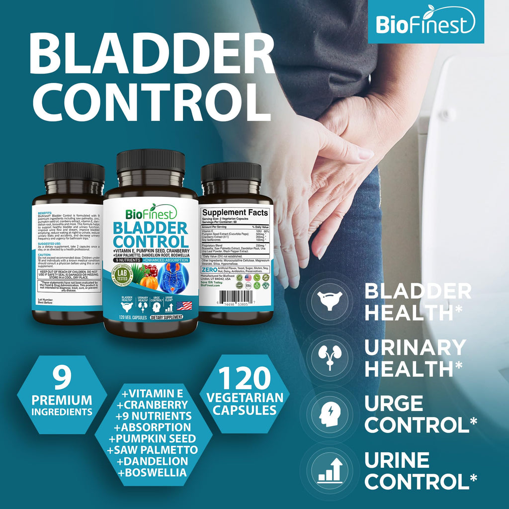 Herbal supplement for bladder strength