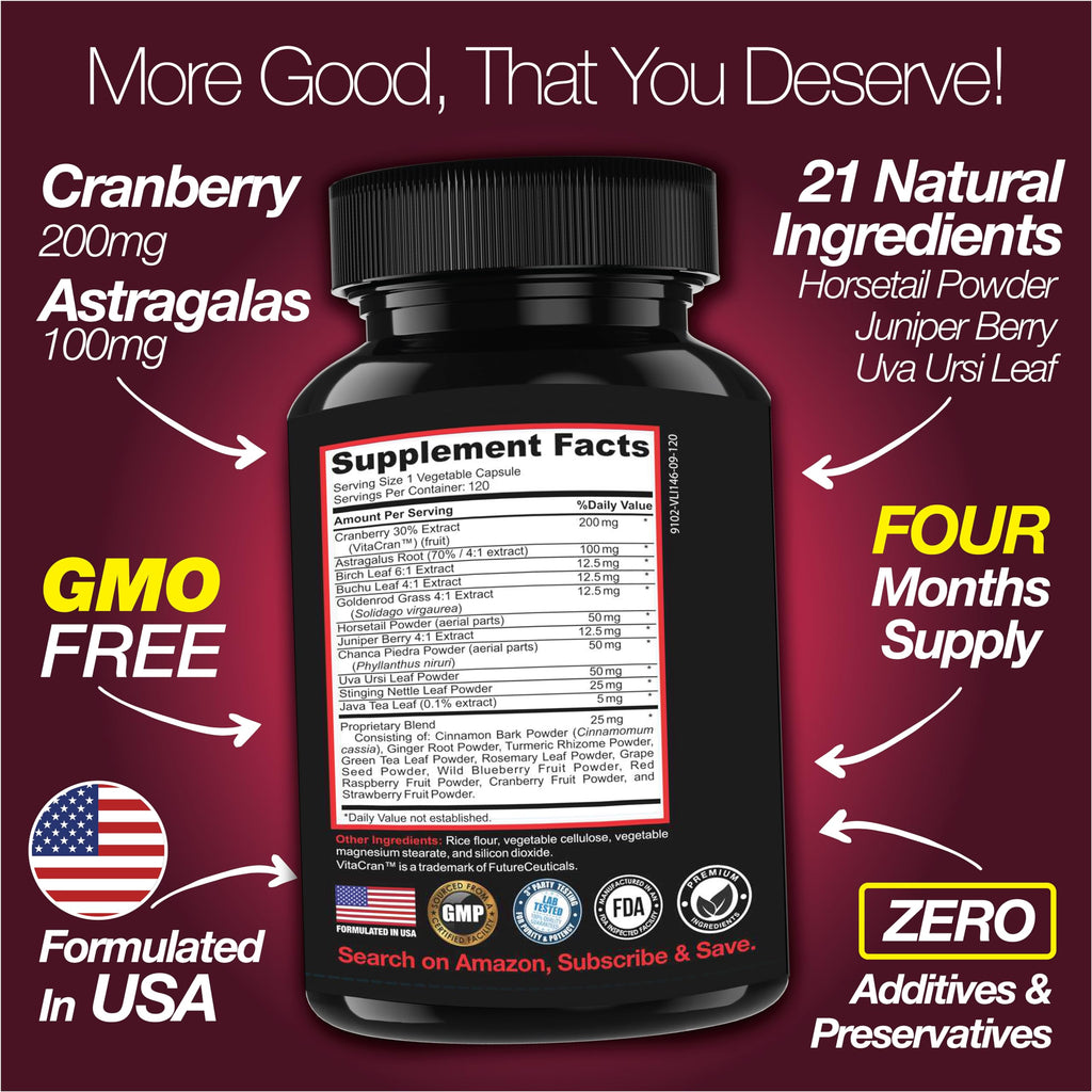 herbal supplement for bladder wellness
