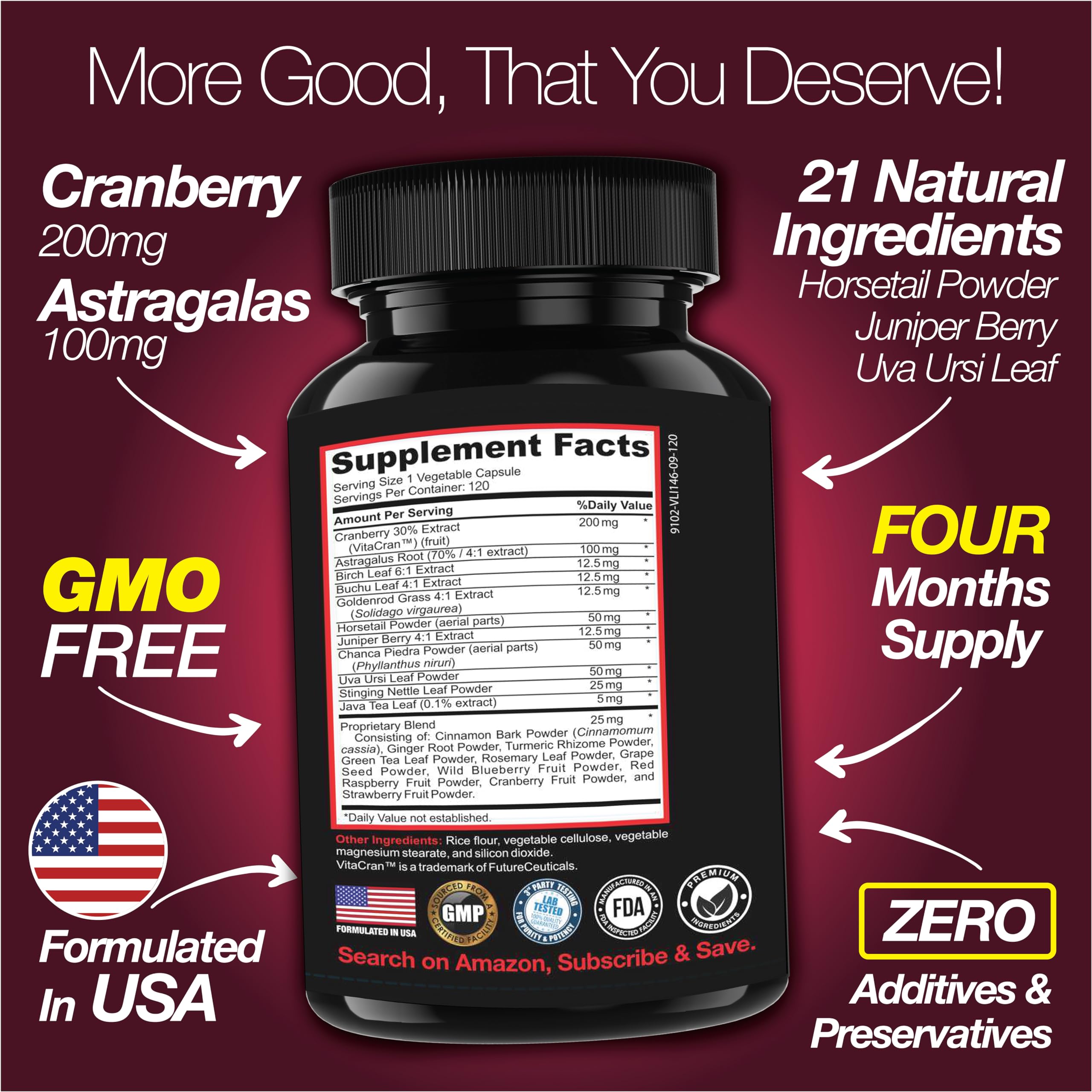 herbal supplement for bladder wellness