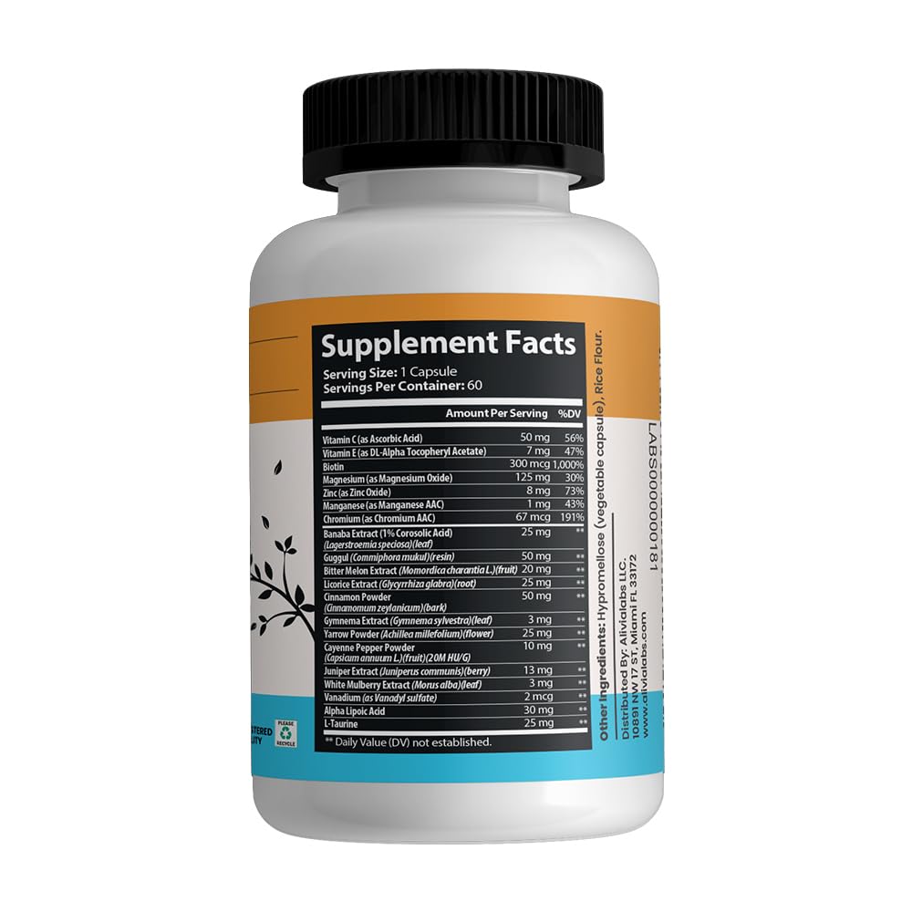herbal supplement for blood sugar balance