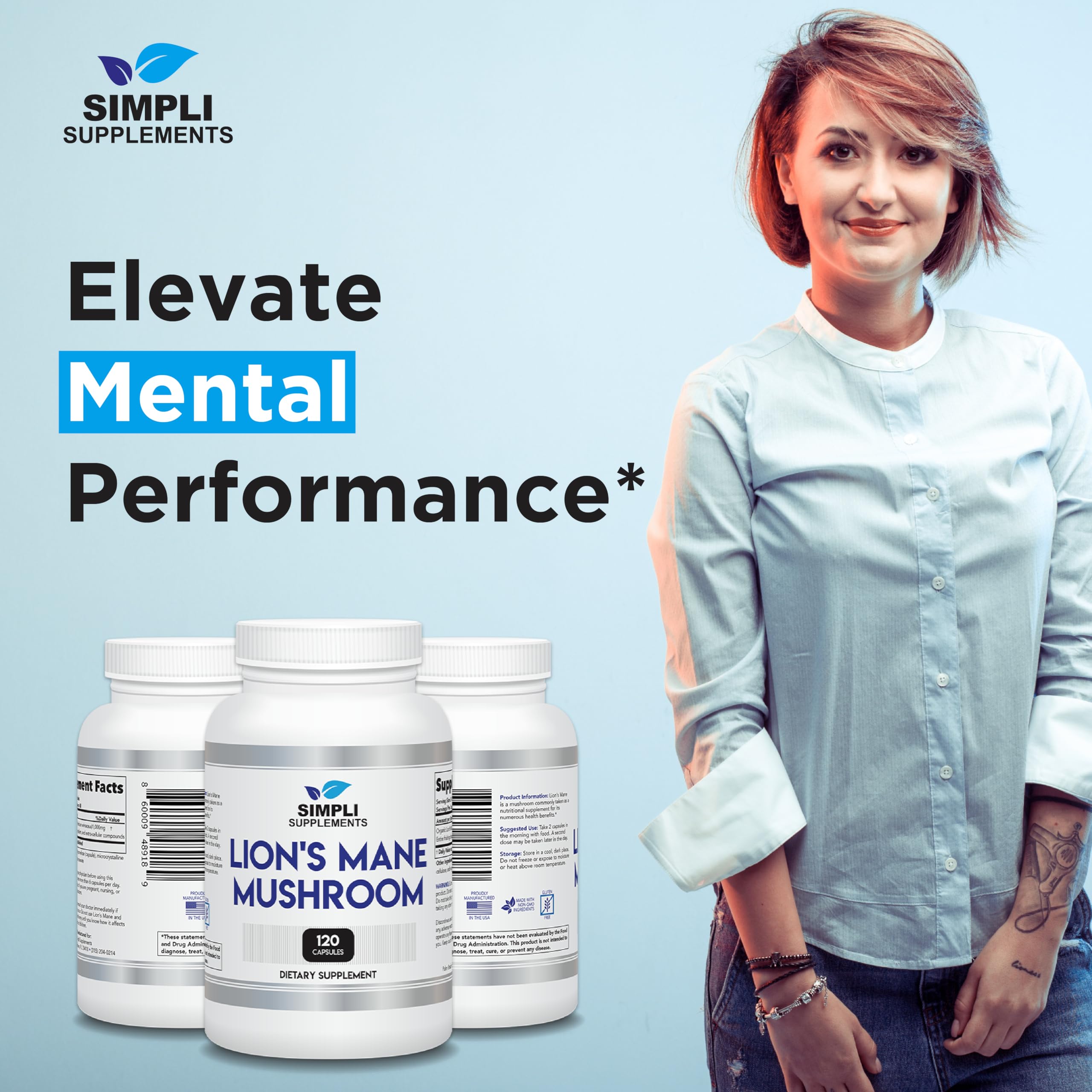 Herbal supplement for brain performance