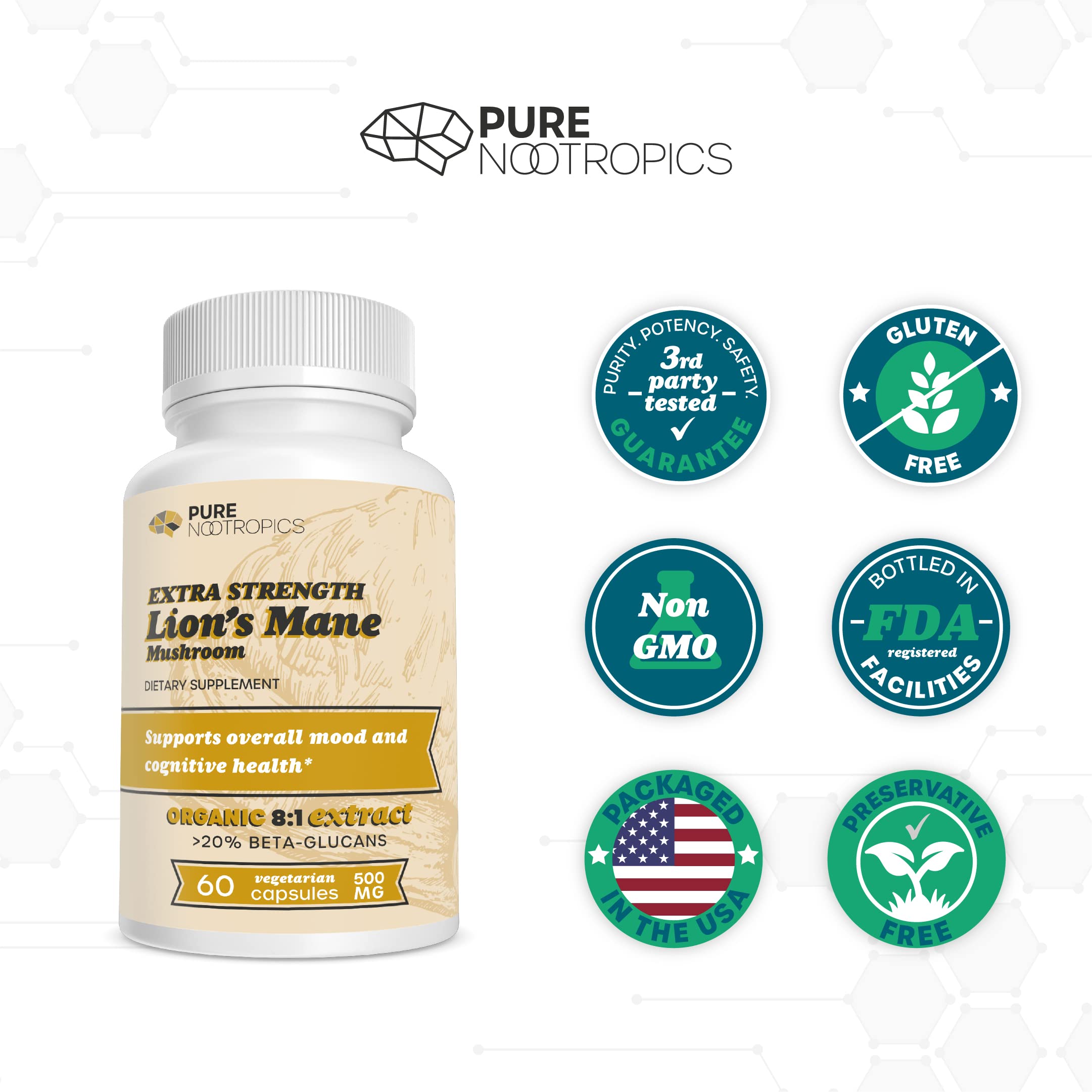 Herbal supplement for brain vitality