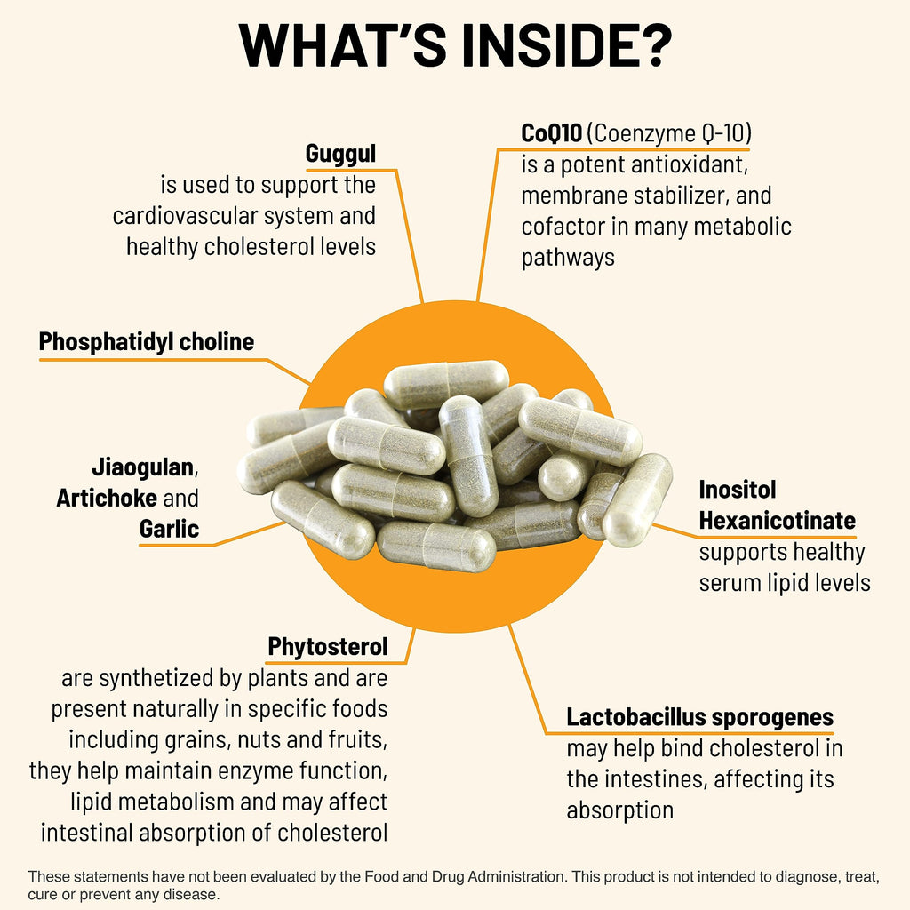 Herbal supplement for cholesterol balance