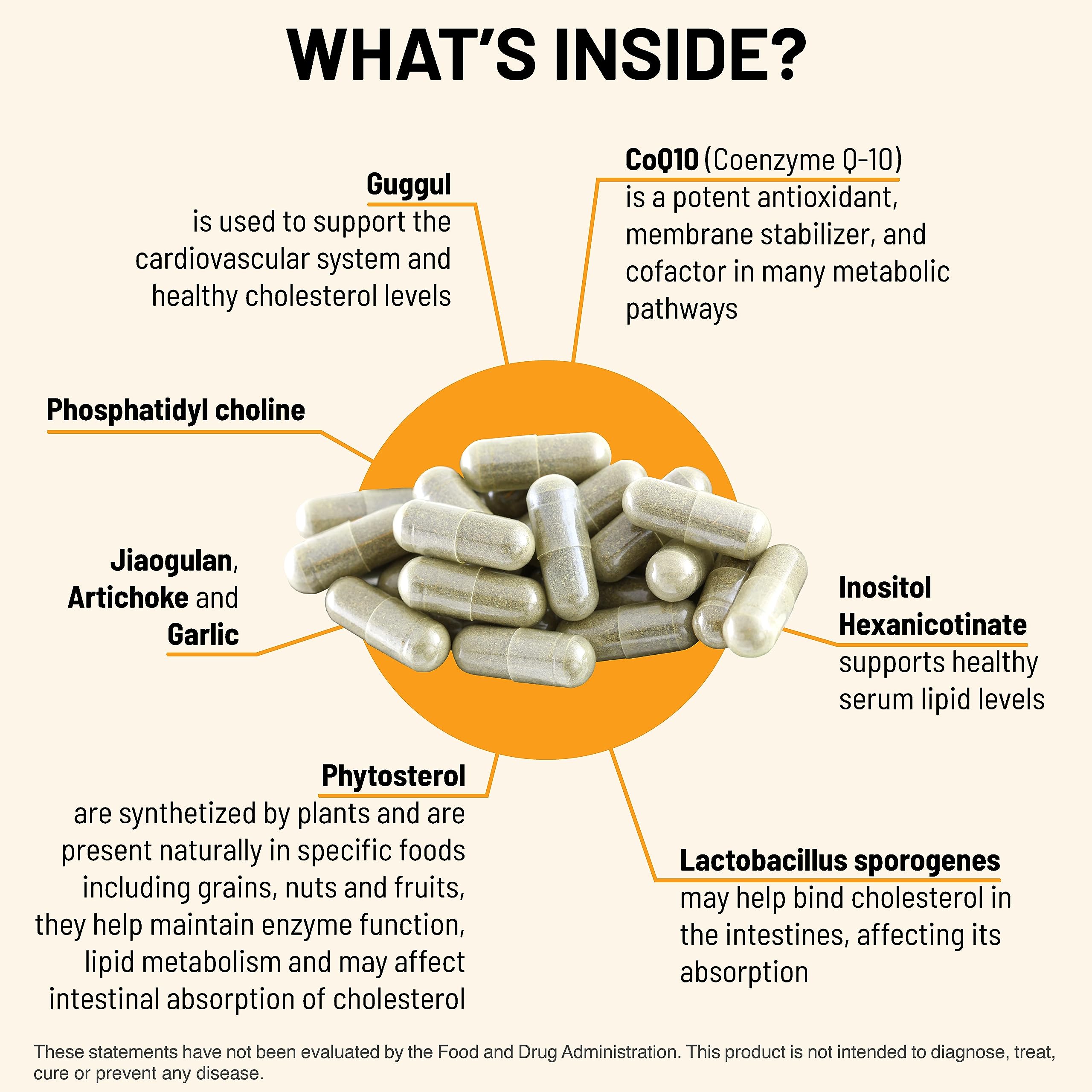Herbal supplement for cholesterol balance