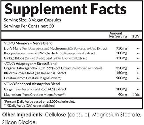 herbal supplement for cognitive support