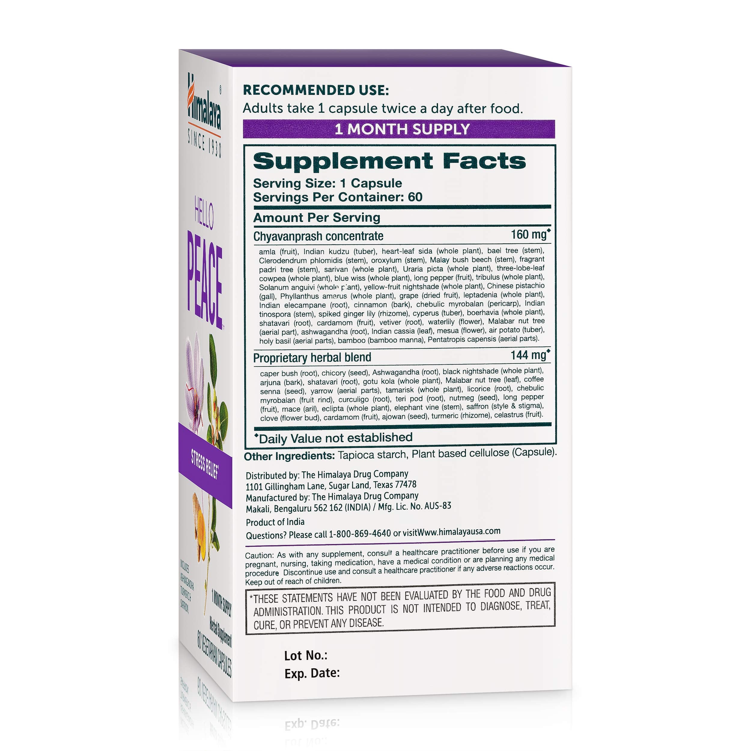 herbal supplement for cortisol support