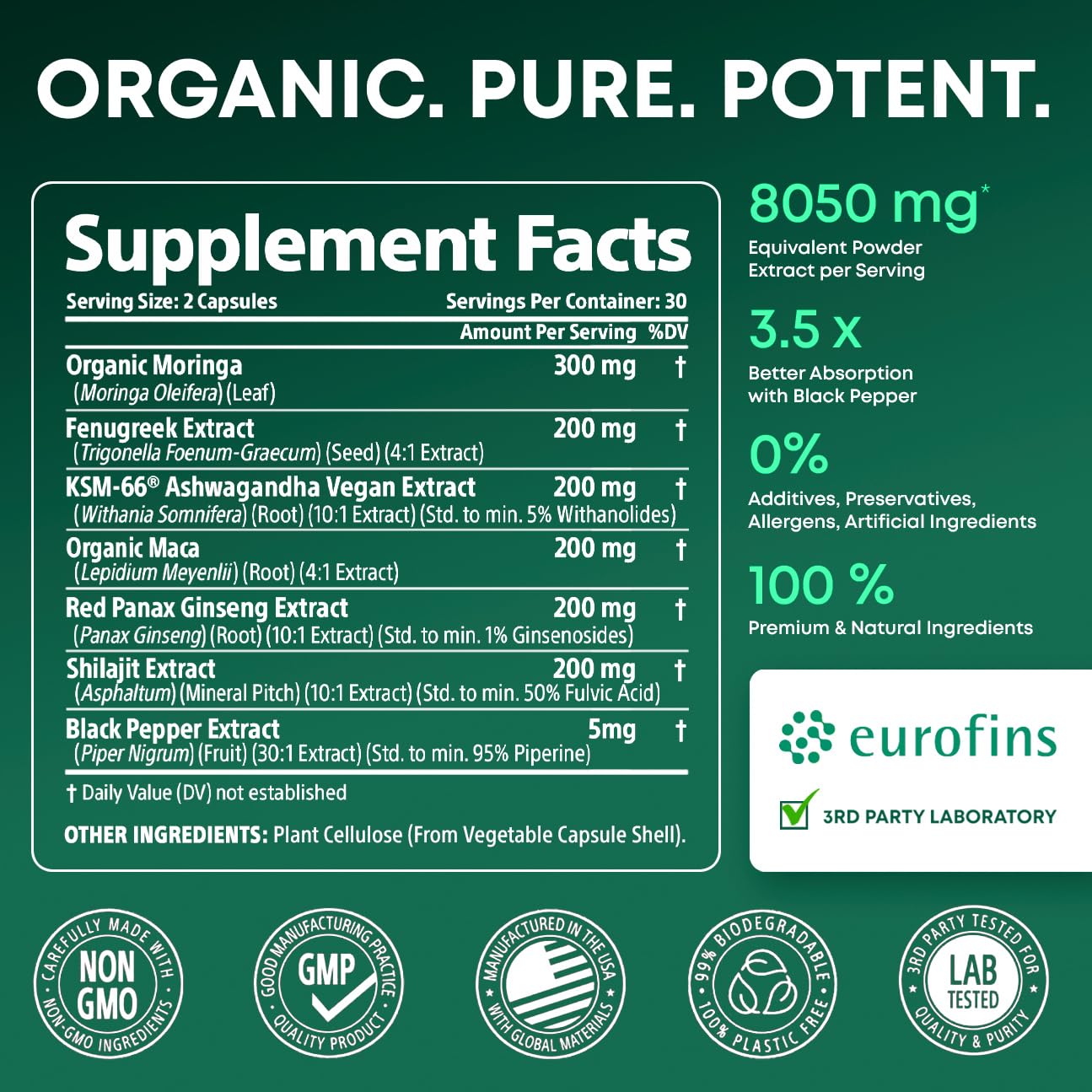 Herbal supplement for daily wellness