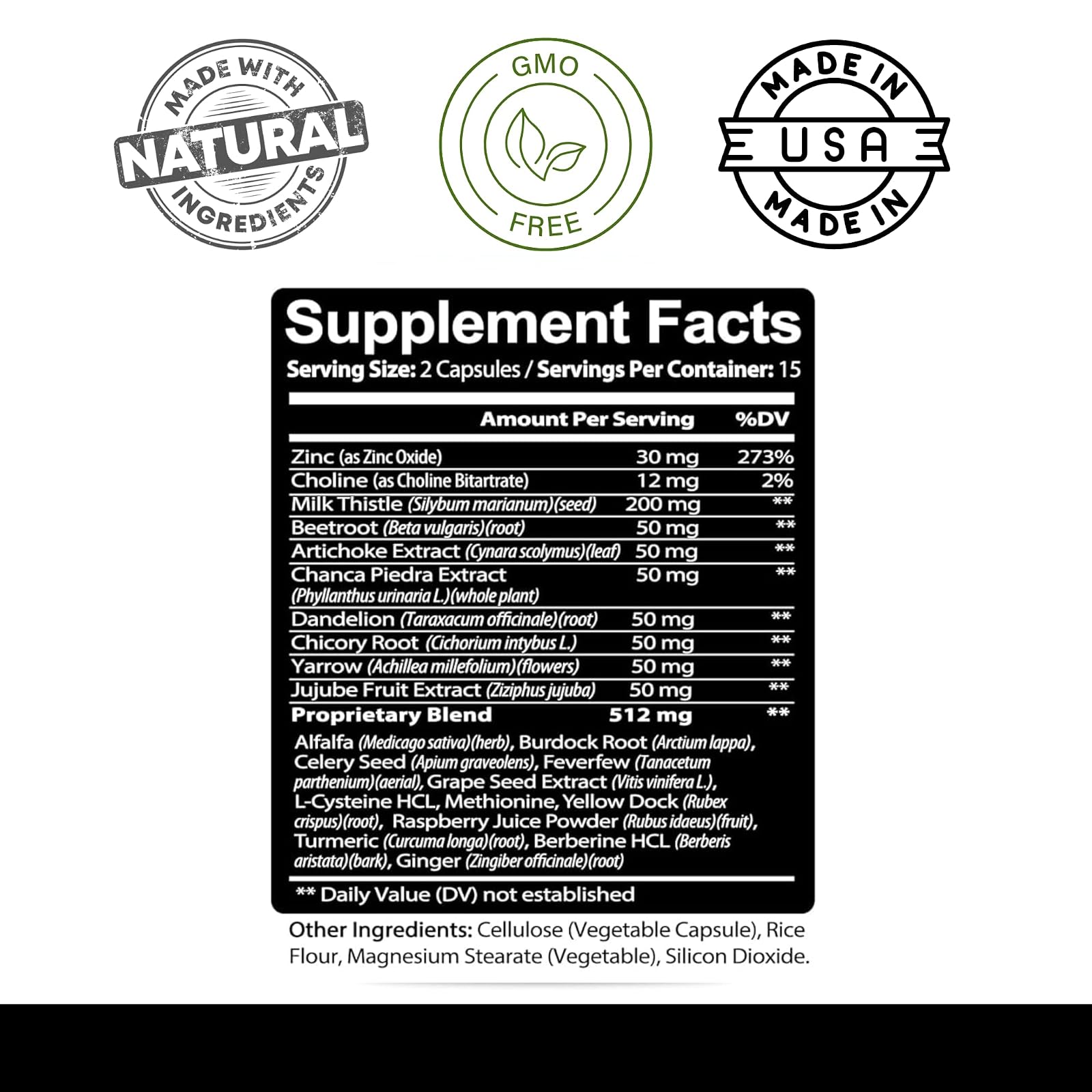 Herbal supplement for detoxification