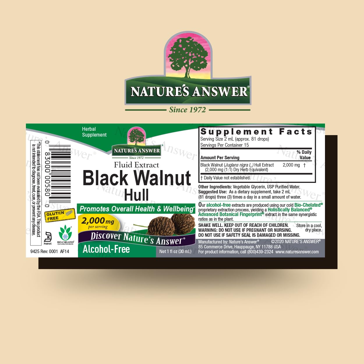 Herbal supplement for digestive health