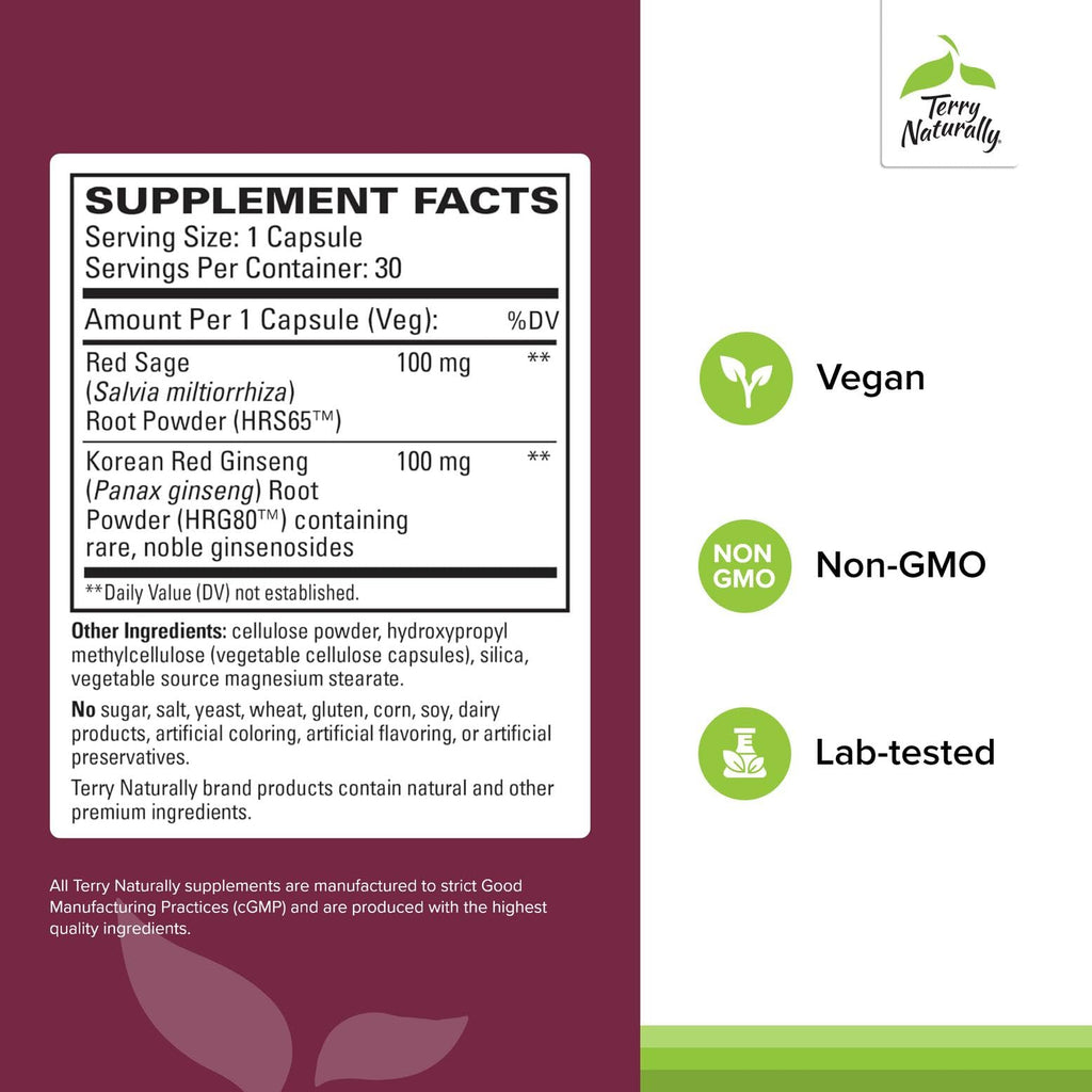 Herbal supplement for energy boost