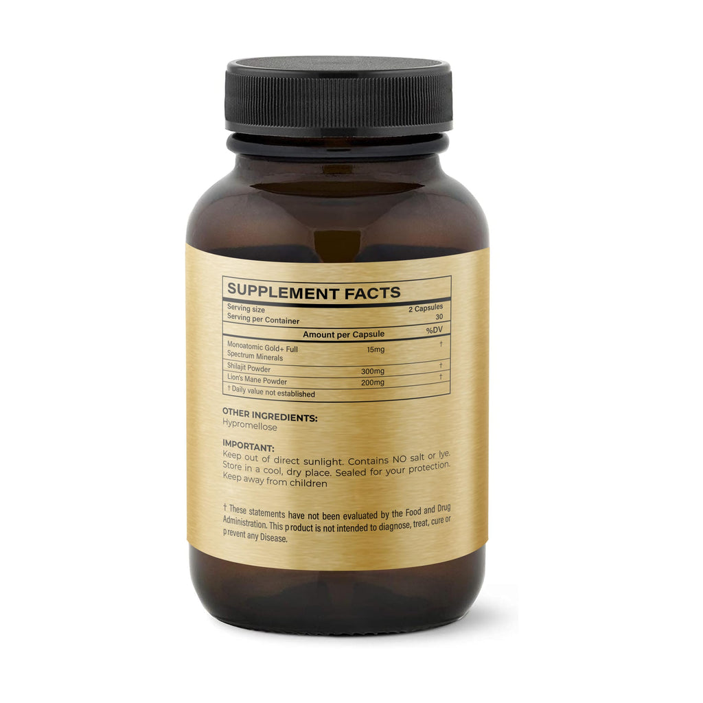 Herbal supplement for enhanced focus