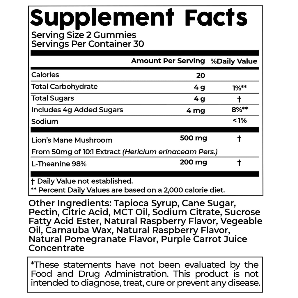 Herbal supplement for enhanced mental clarity
