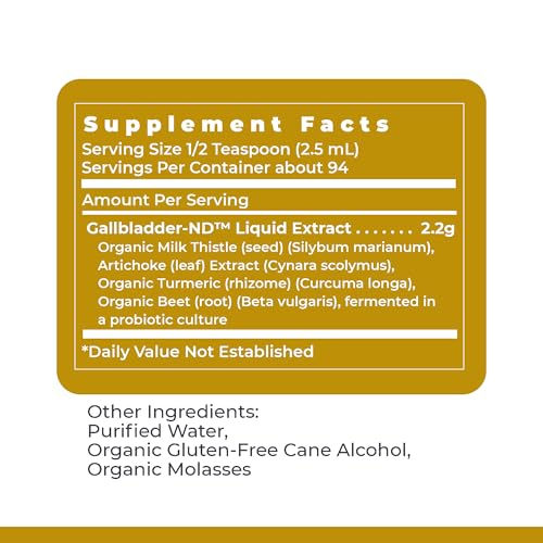 herbal supplement for gallbladder function