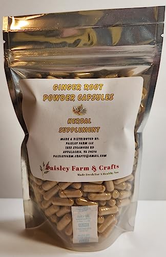 Herbal supplement for ginger benefits