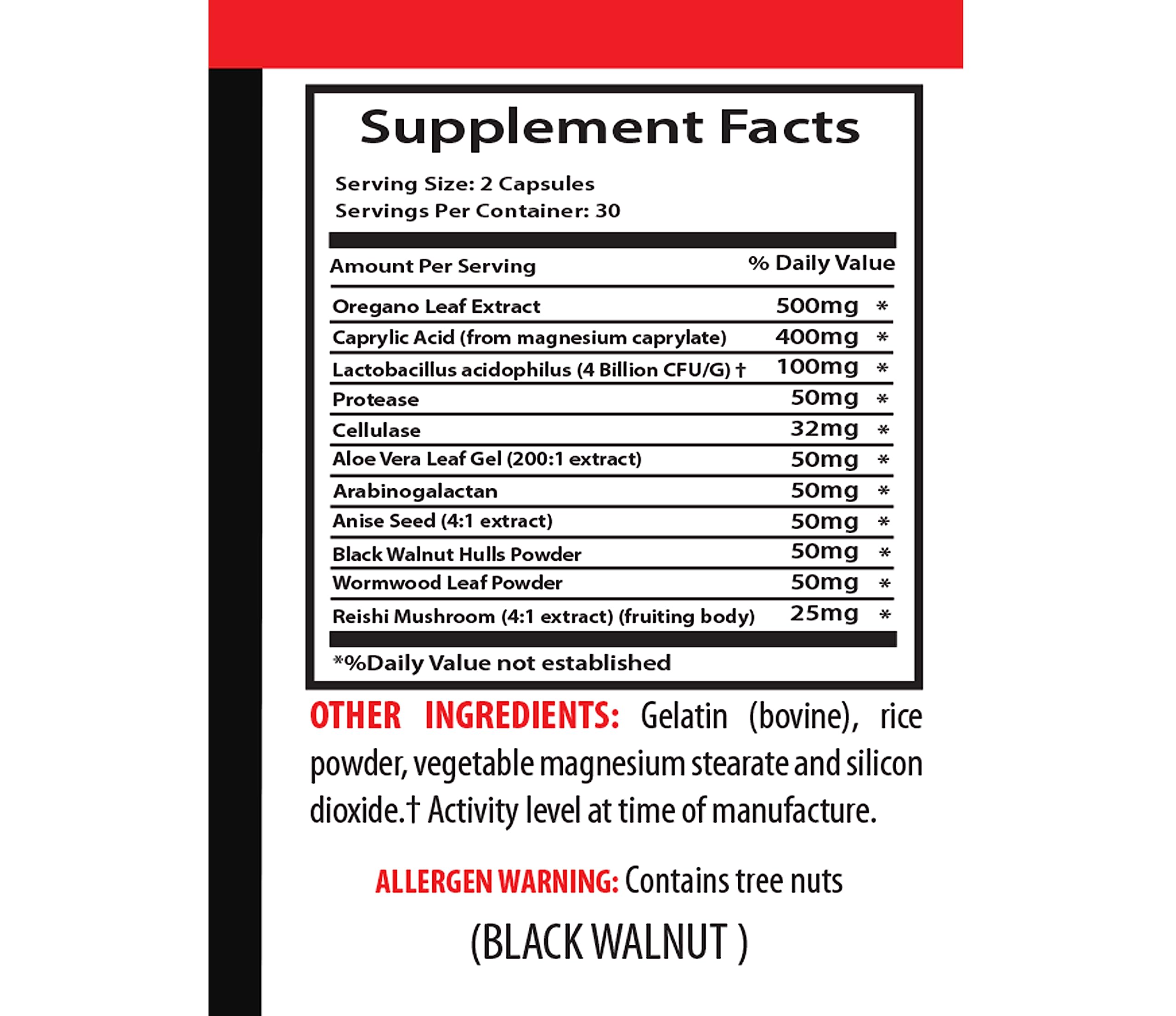 herbal supplement for gut flora