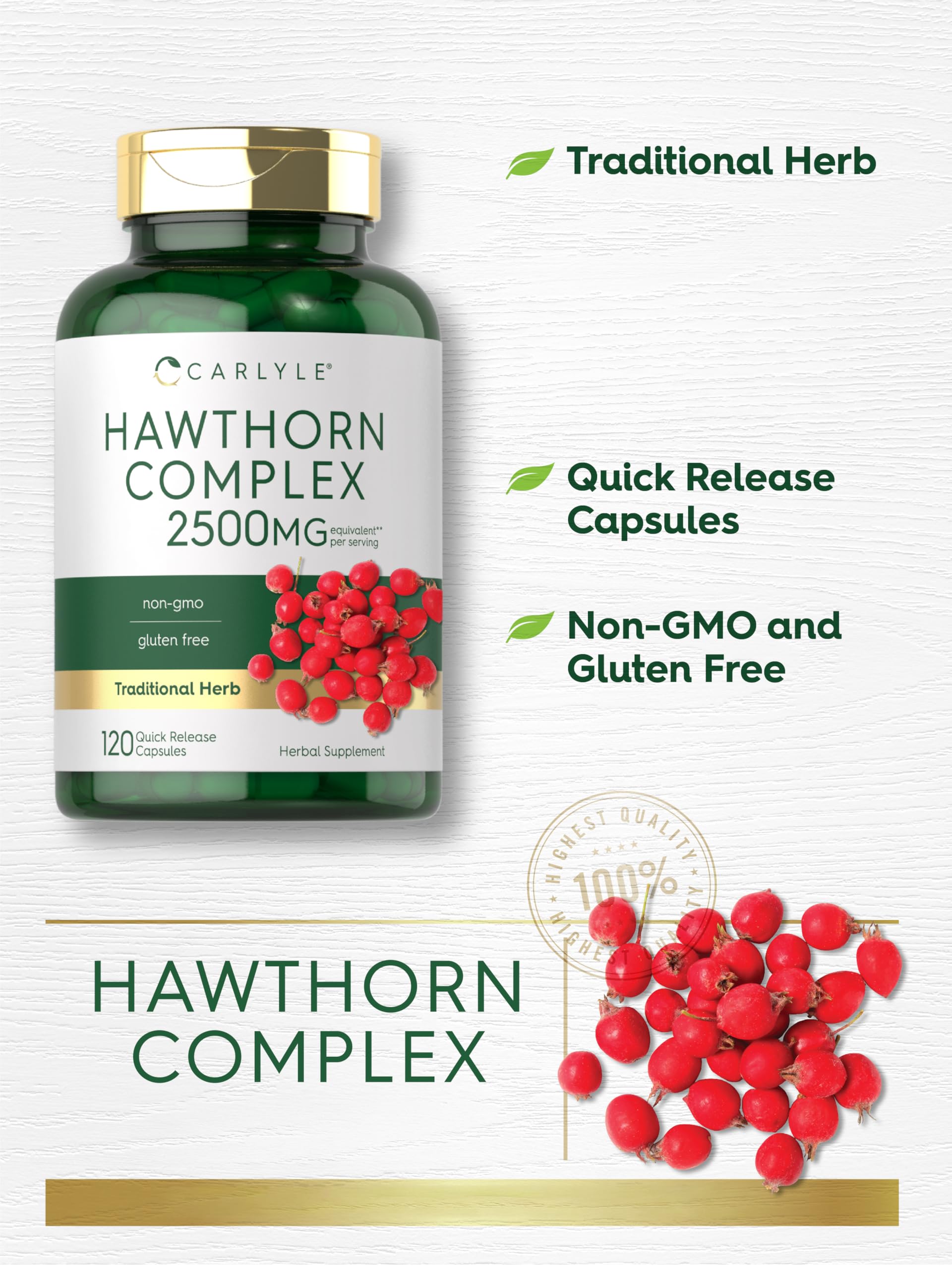 herbal supplement for hawthorn wellness