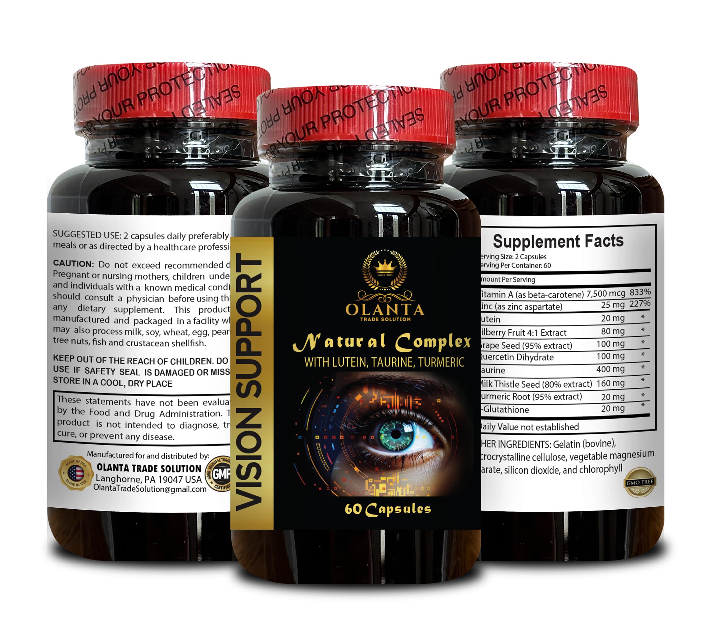 herbal supplement for healthy eyes