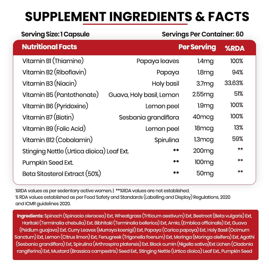 herbal supplement for healthy hair