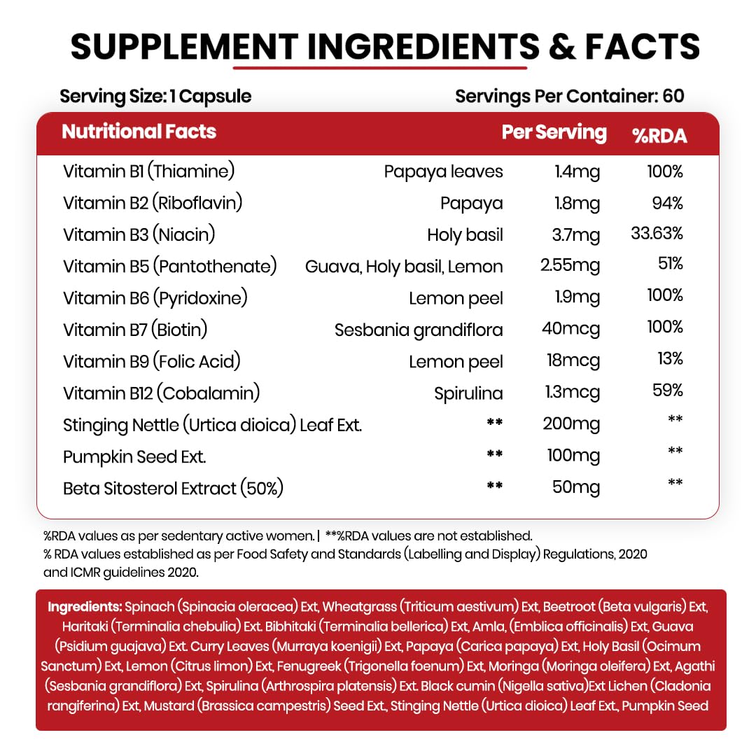 herbal supplement for healthy hair