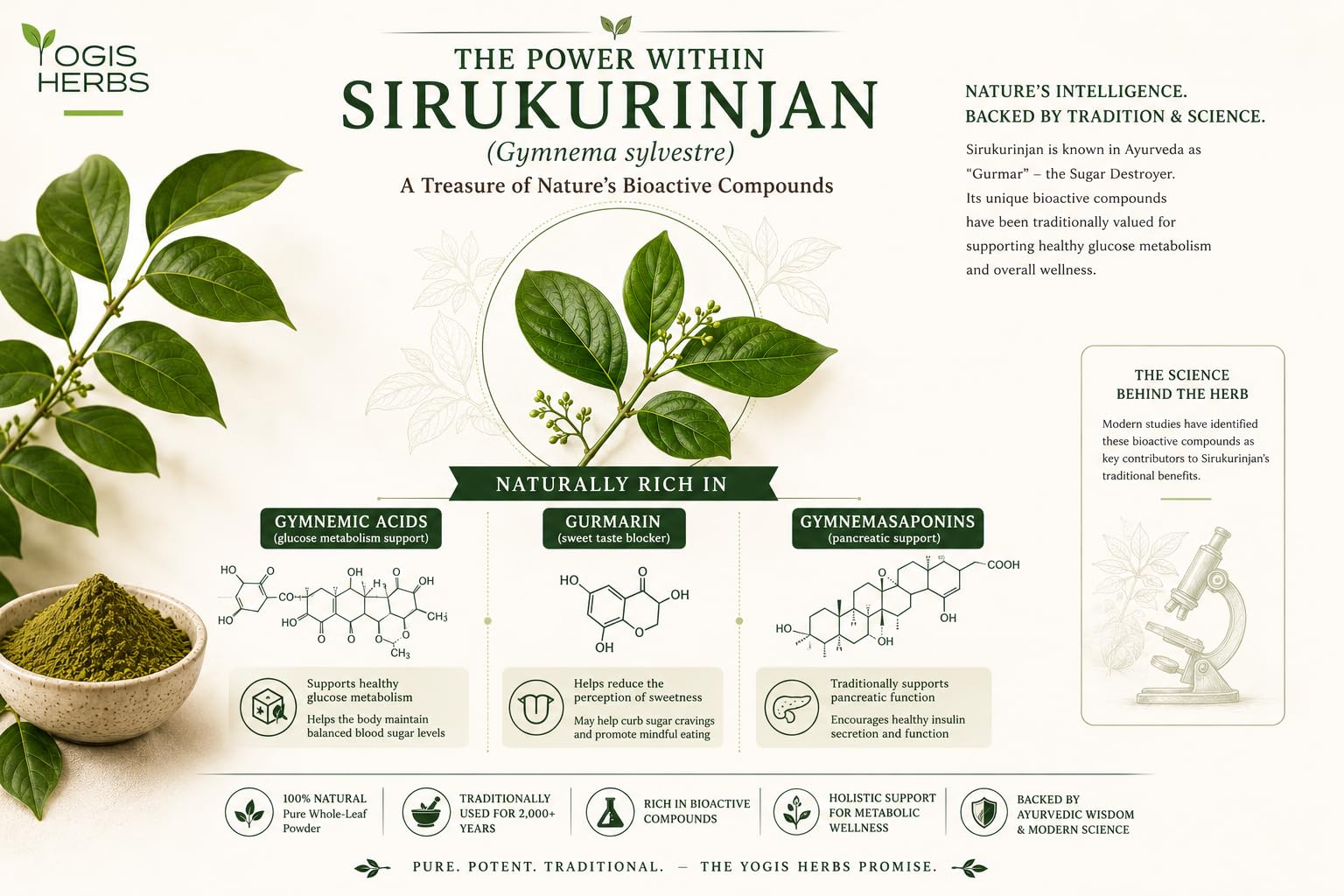 Herbal supplement for healthy metabolism