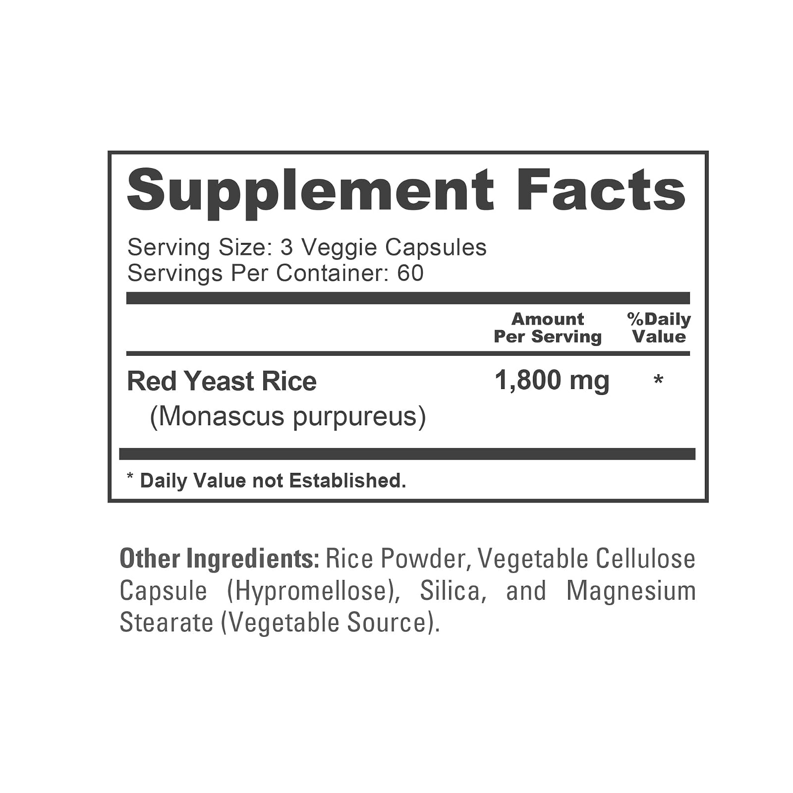 Herbal supplement for heart health