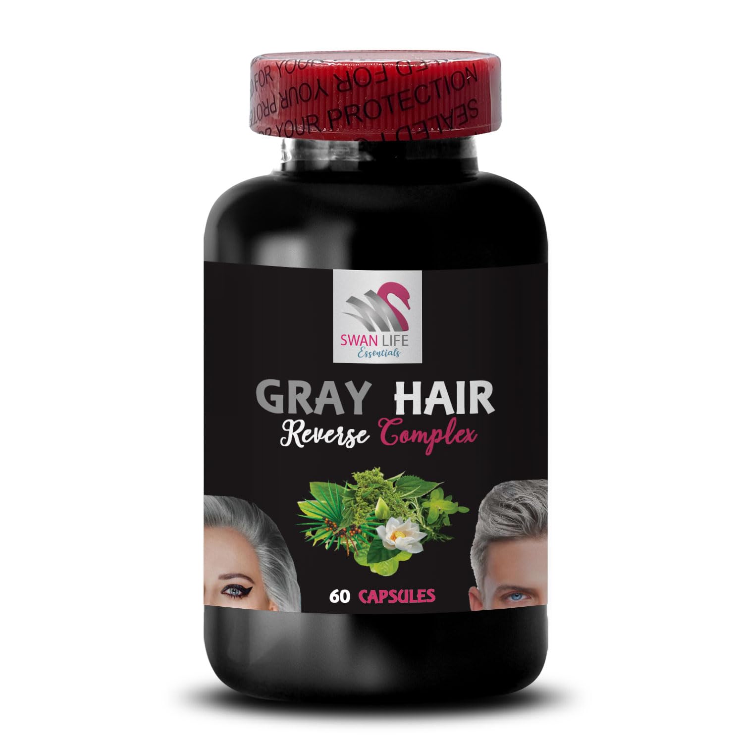 Herbal supplement for intense hair shine