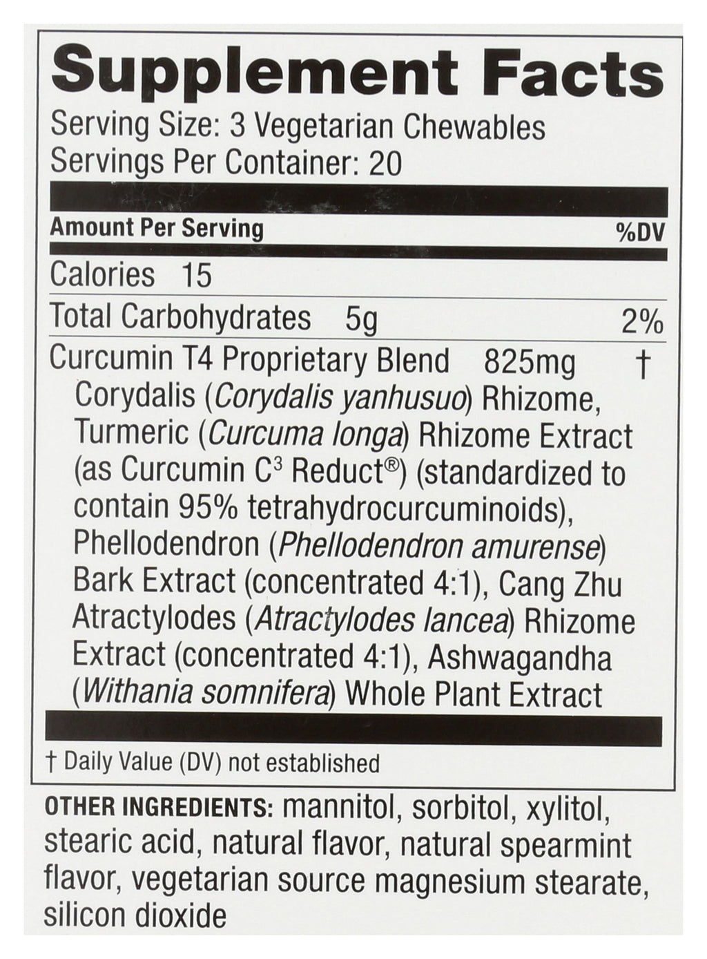herbal supplement for joint comfort
