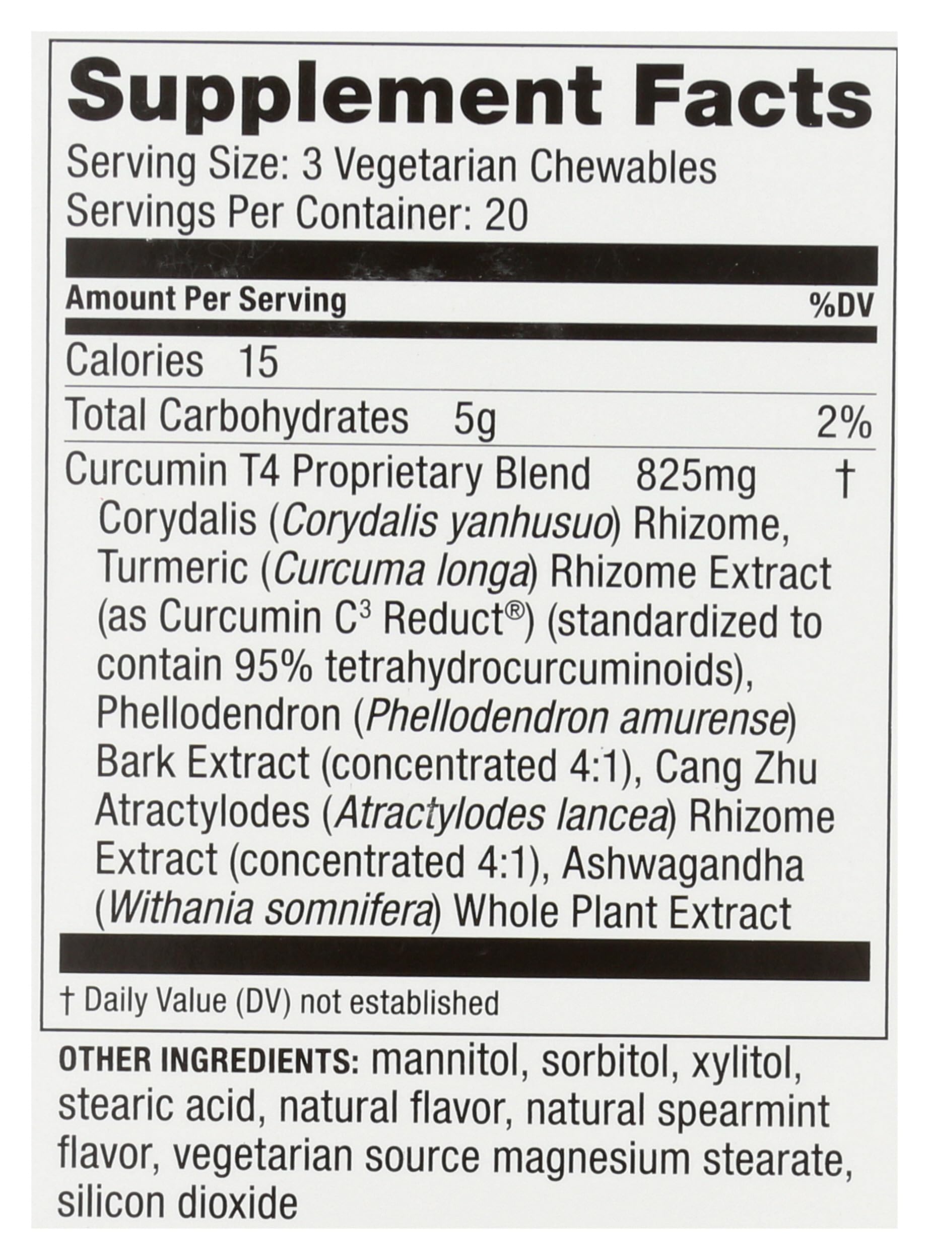 herbal supplement for joint comfort