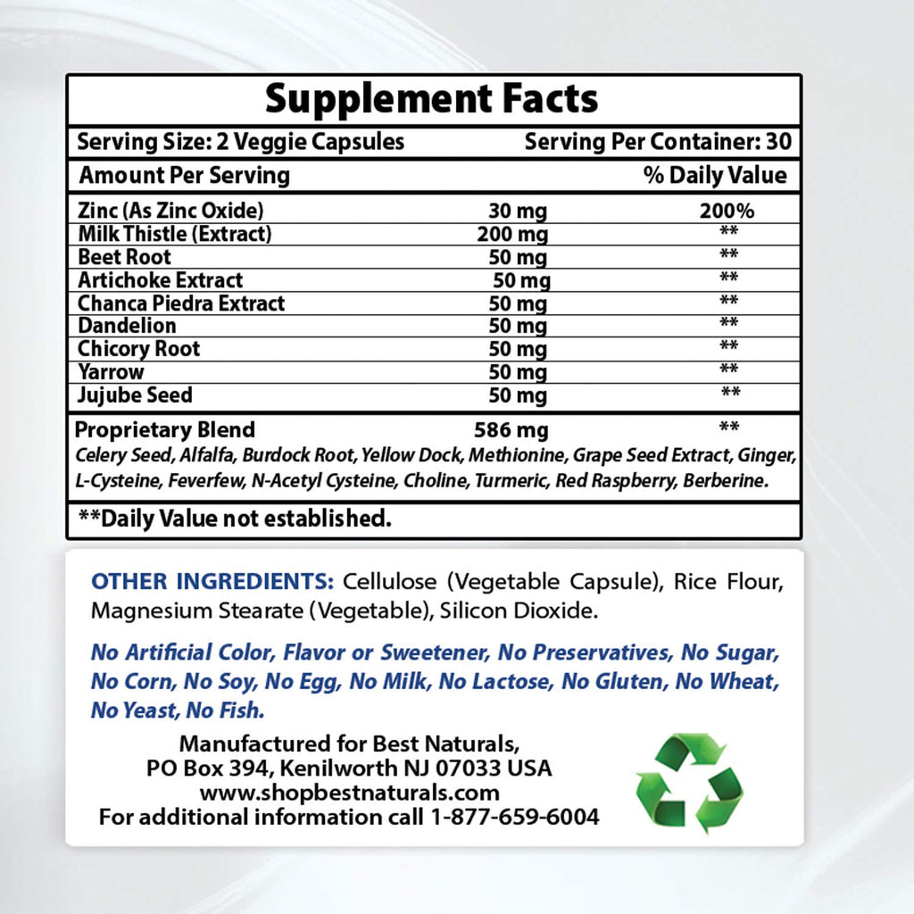 herbal supplement for liver cleanse