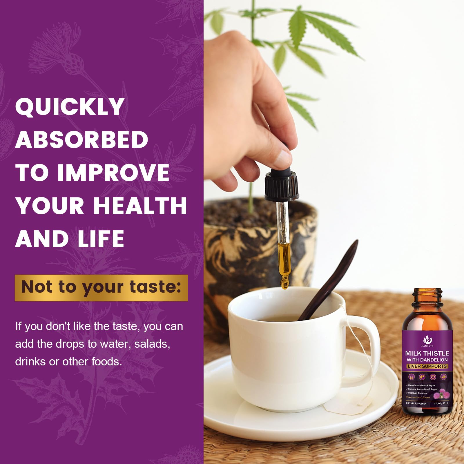 Herbal supplement for liver cleansing