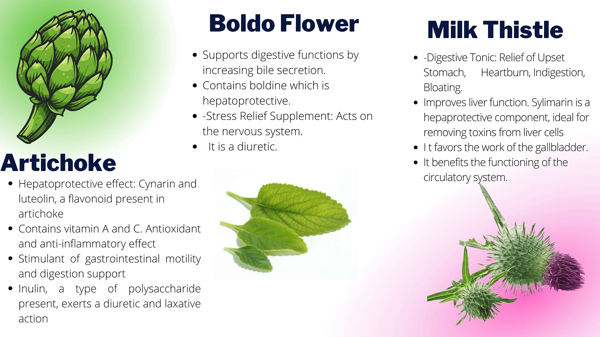 Herbal supplement for liver detox