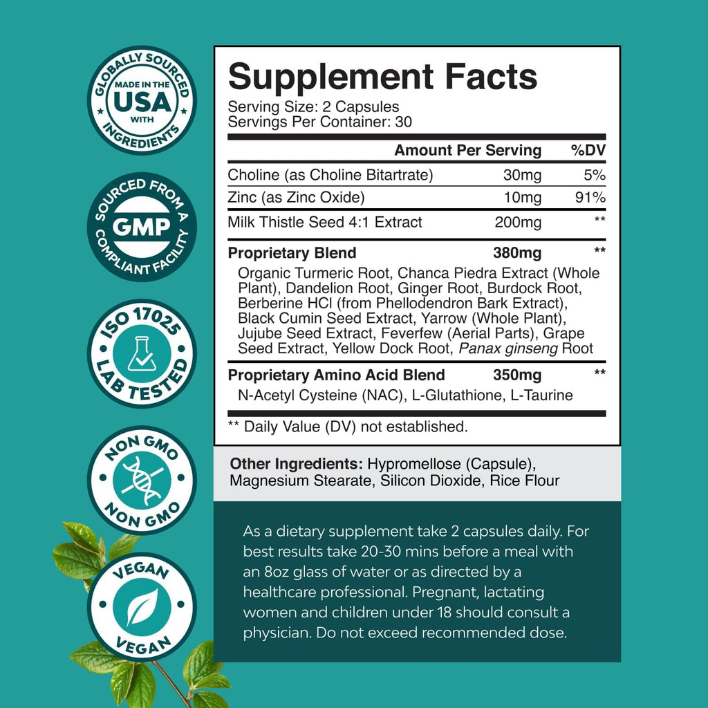 herbal supplement for liver function
