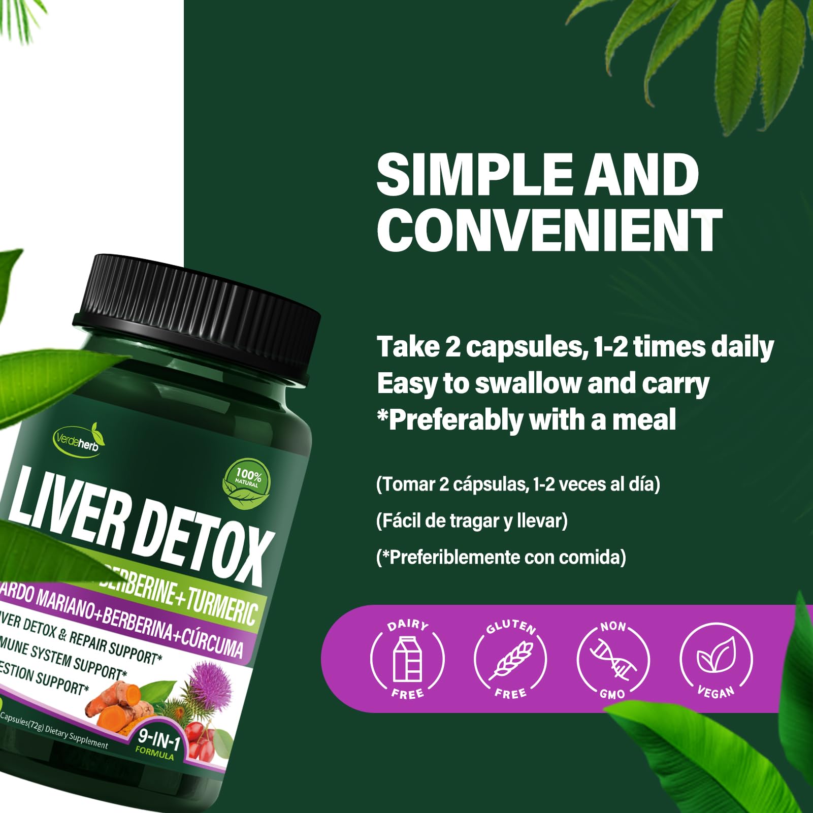 Herbal supplement for liver health