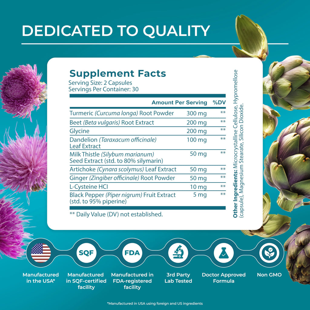 herbal supplement for liver repair