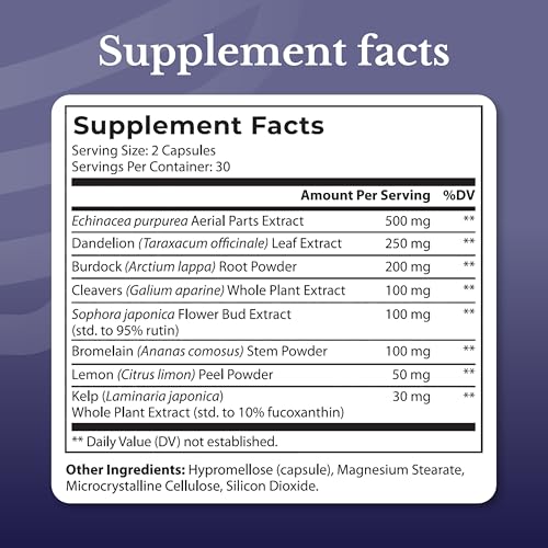 herbal supplement for lymph system health