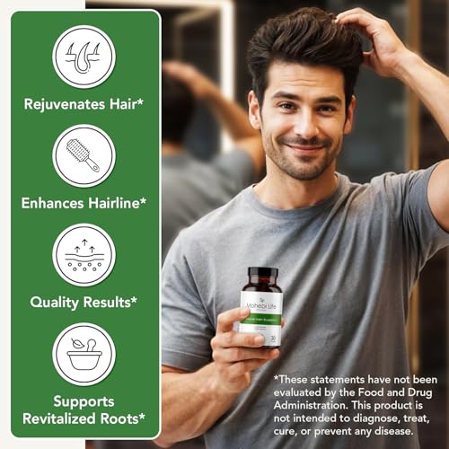 Herbal supplement for men's hair growth