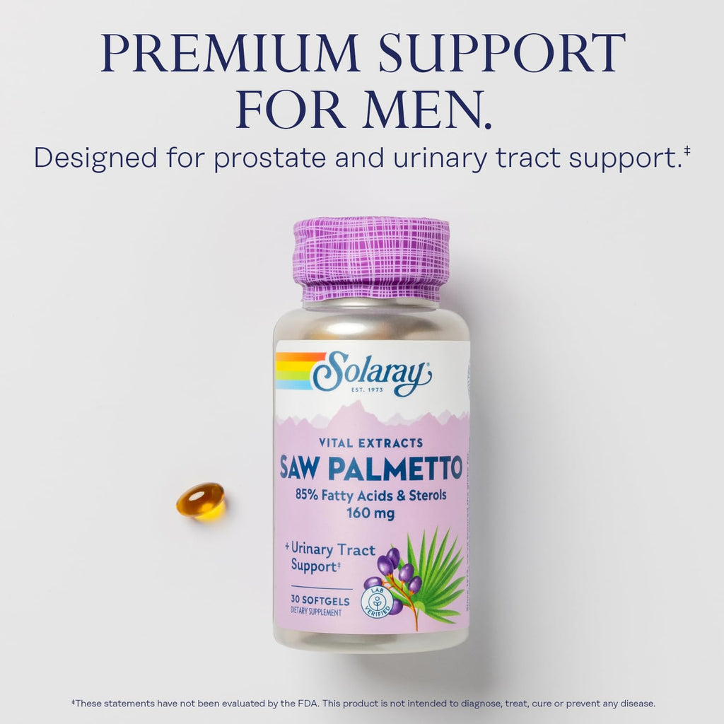 herbal supplement for men's health saw palmetto