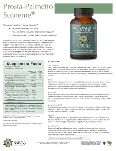 Herbal supplement for men's wellness