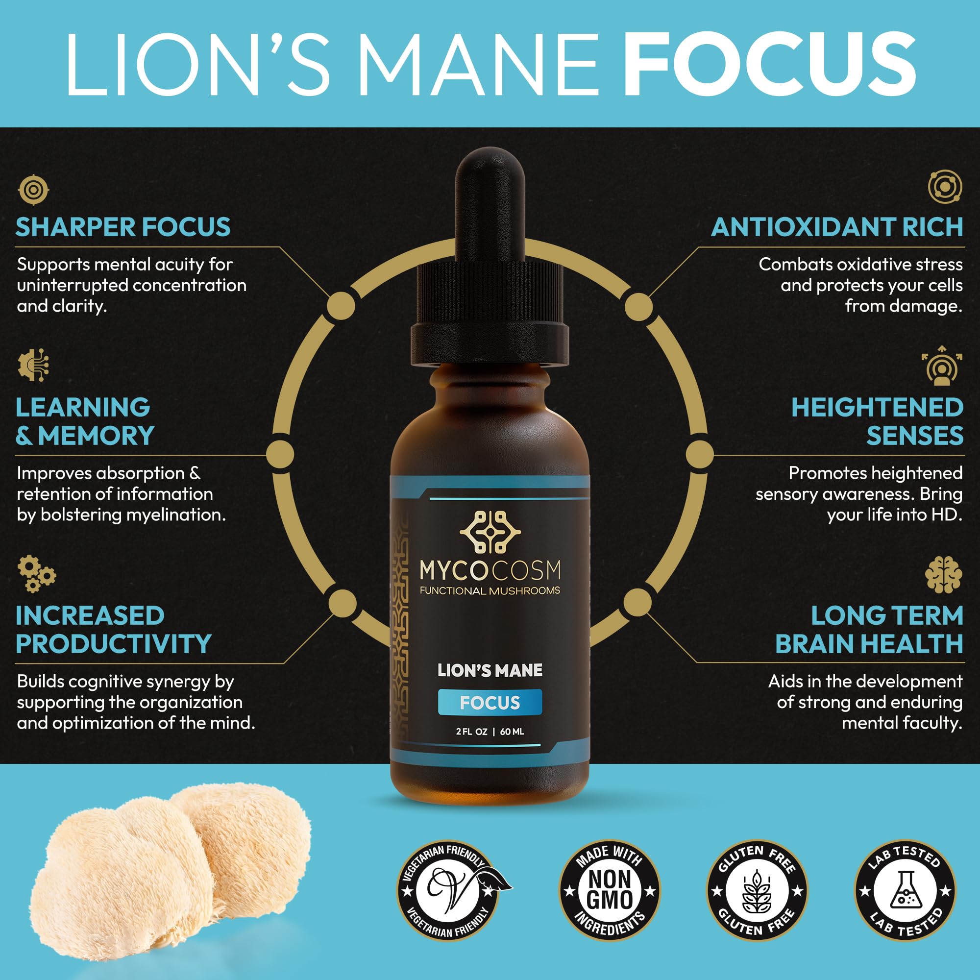 Herbal supplement for mental clarity