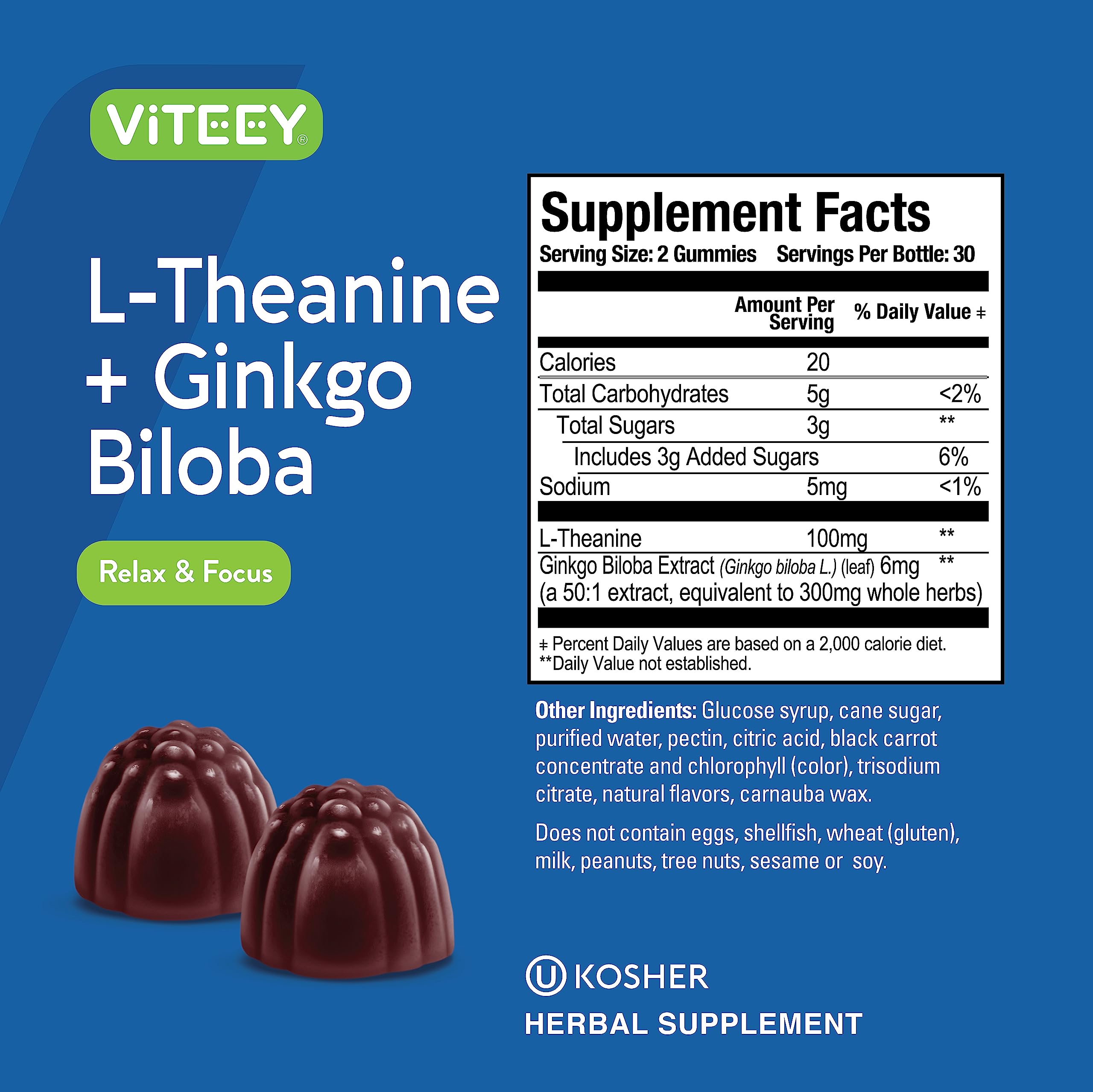 Herbal supplement for mental clarity