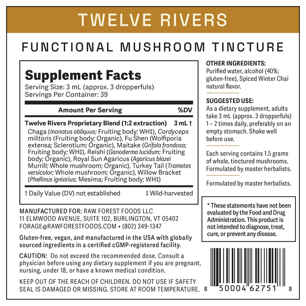 Herbal supplement for mushroom enthusiasts