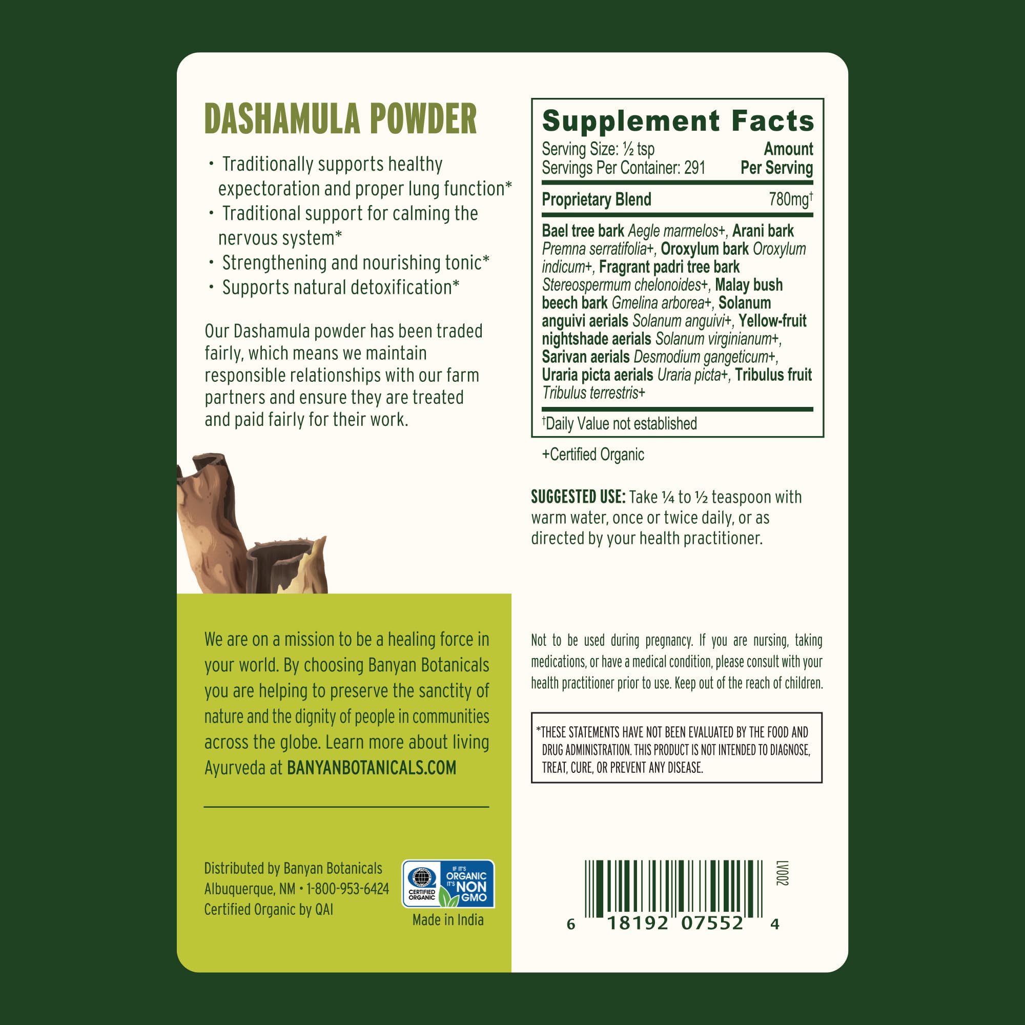 herbal supplement for natural calmness