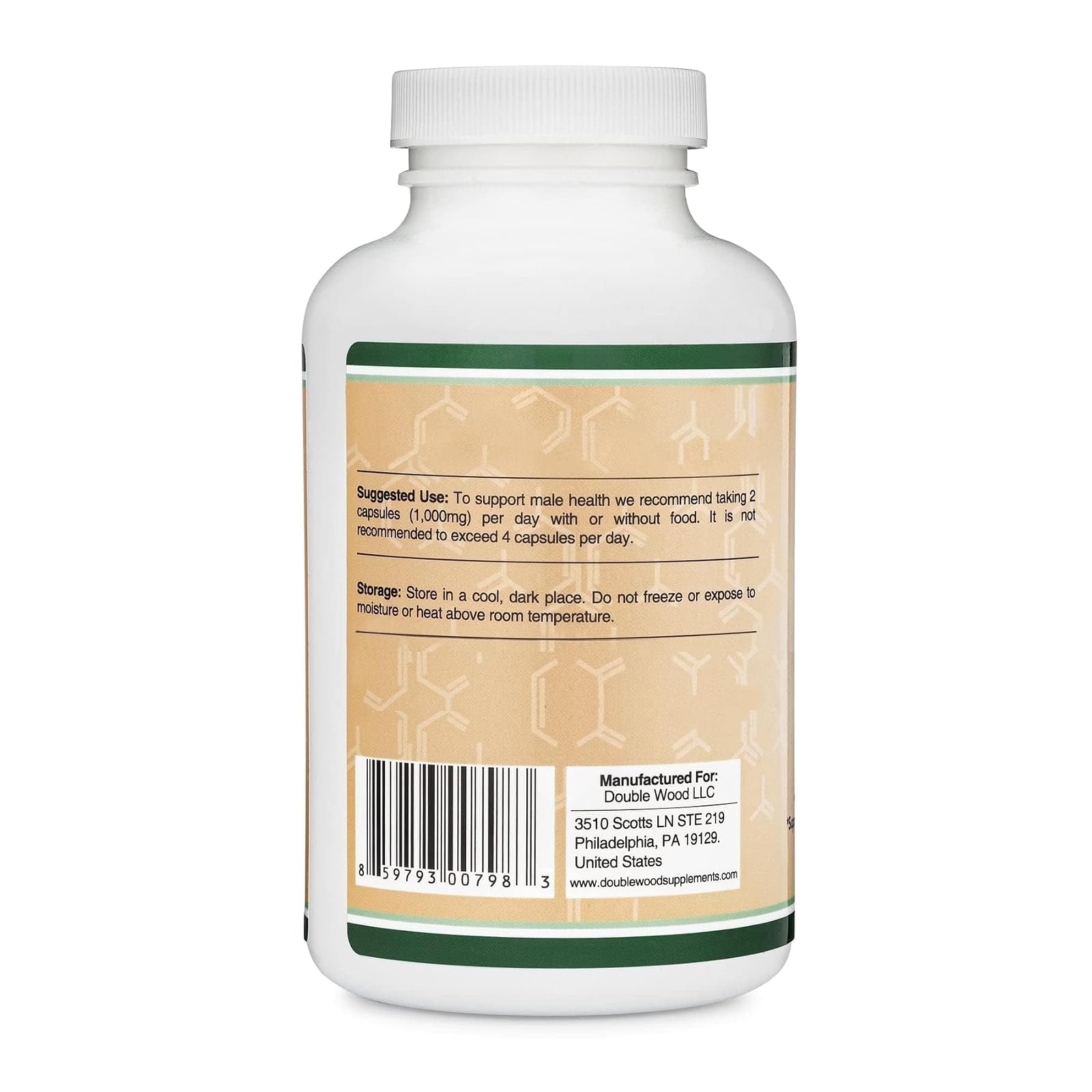 Herbal supplement for natural testosterone support