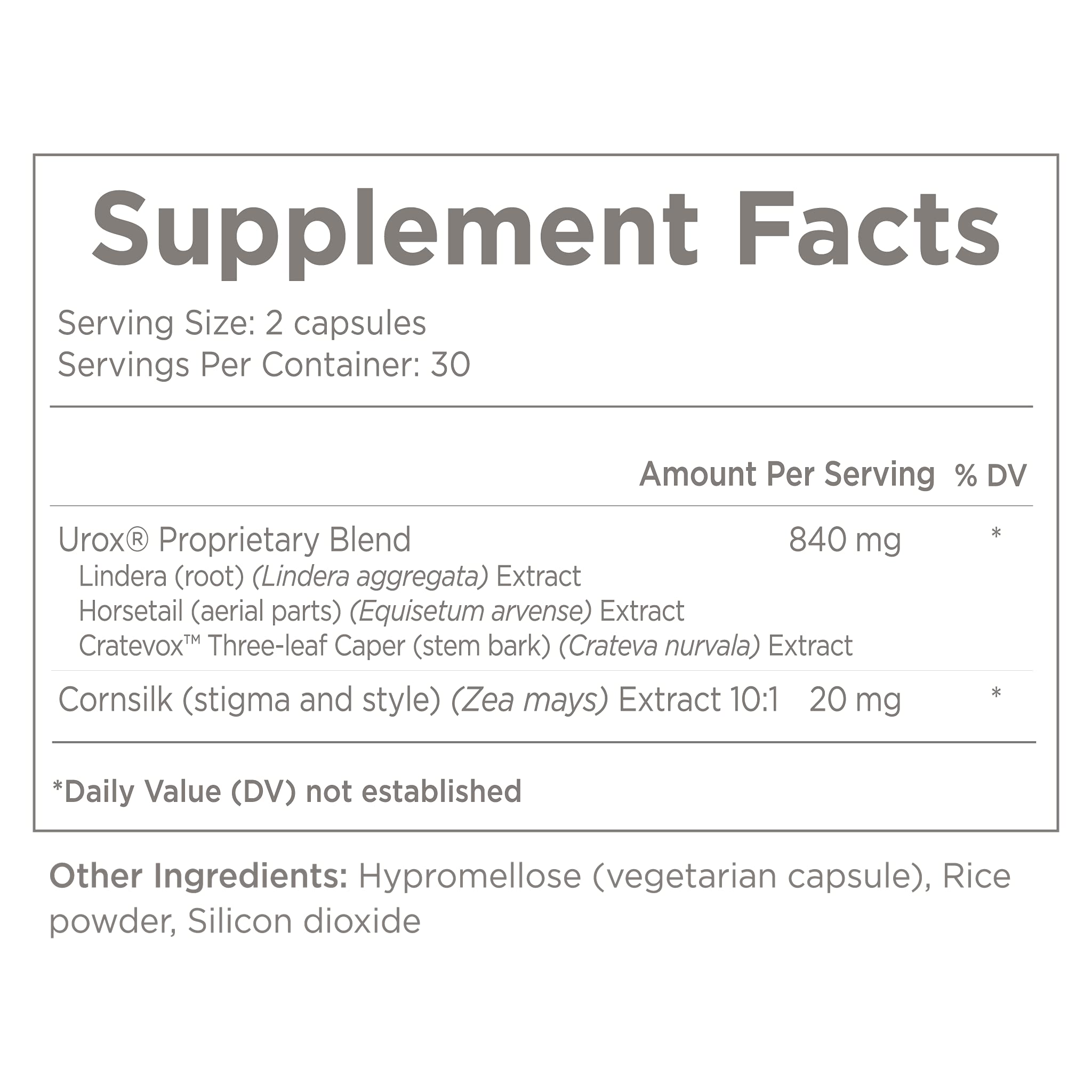 herbal supplement for normal bladder function