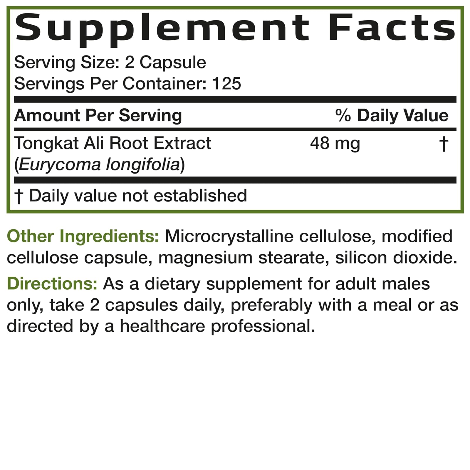 Herbal Supplement for Overall Health