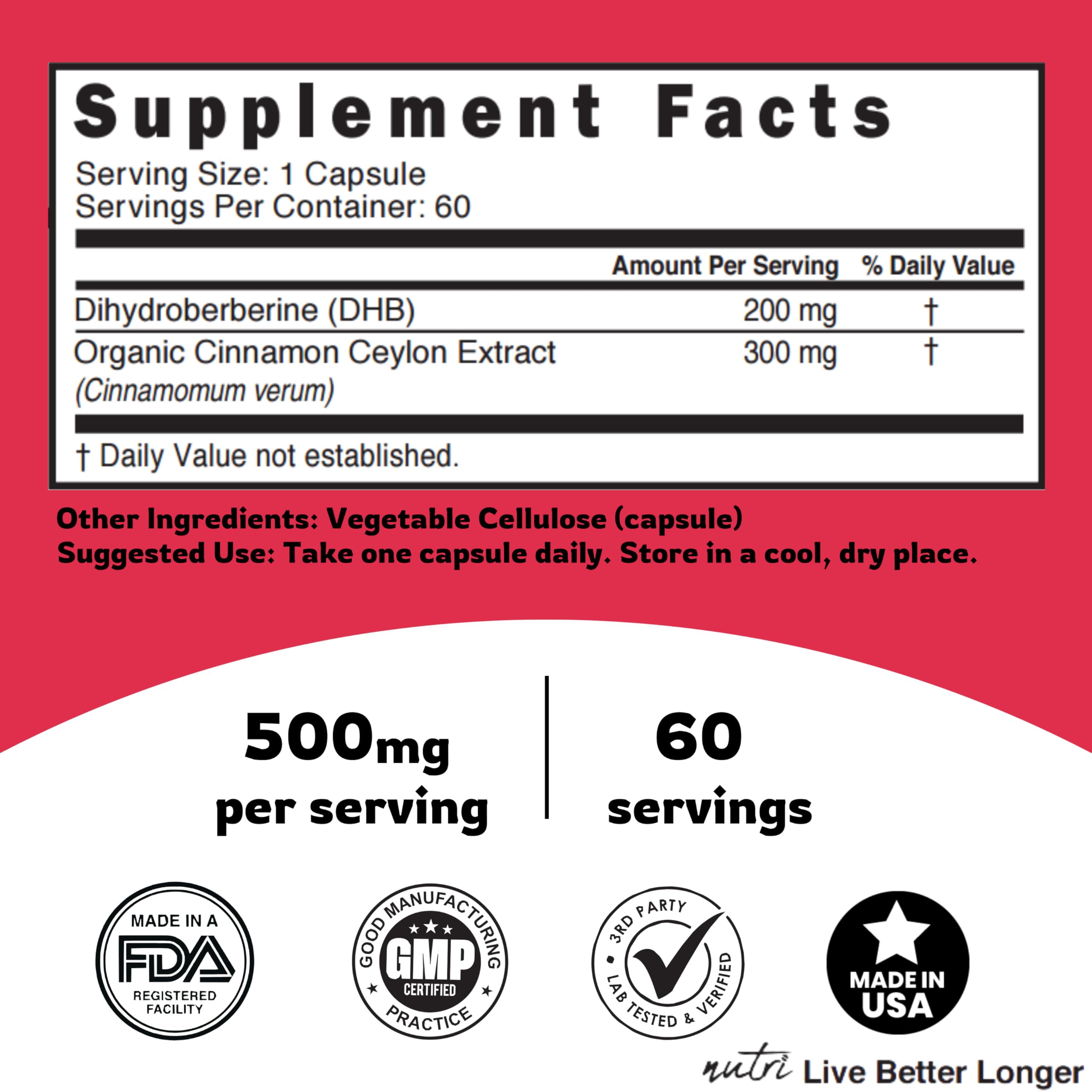 Herbal supplement for overall wellness