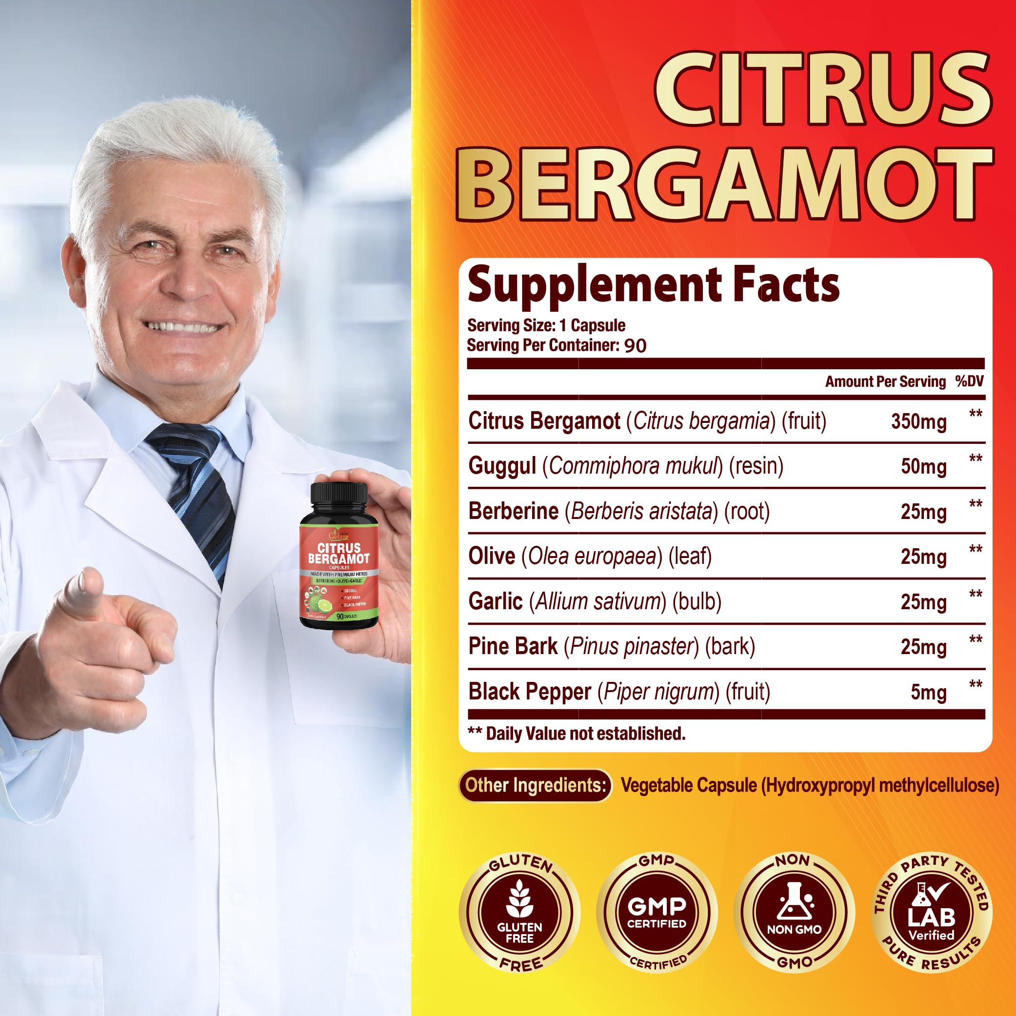 Herbal supplement for overall wellness